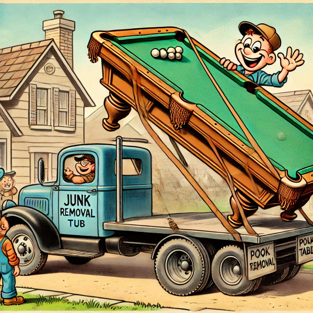 How to Get Rid of a Pool Table: Your Complete Guide - Junk Butlers